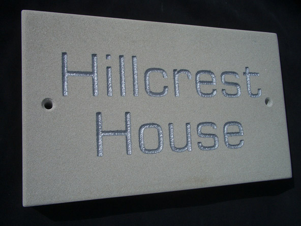 House Plaques & Name Plates made from stones for homes